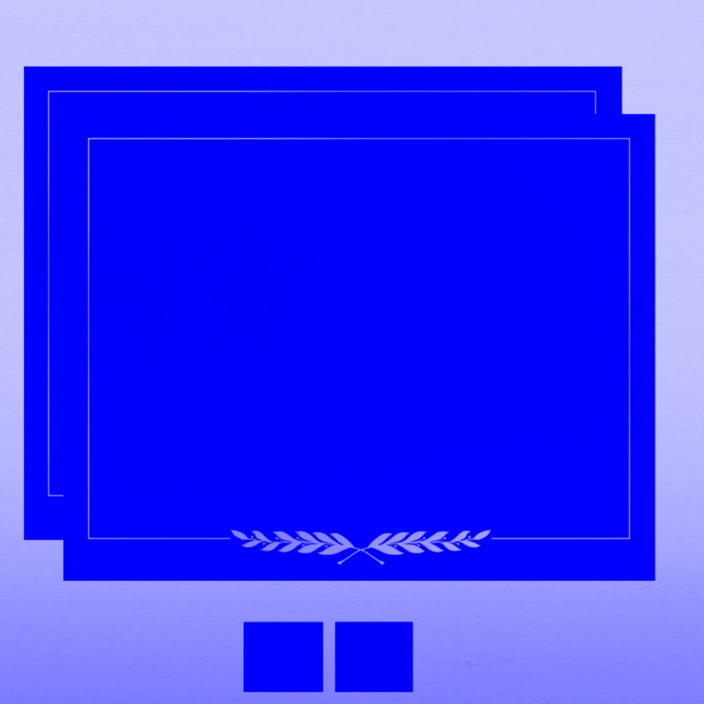 Laurels Gold Foil Border Certificate Cover - Baudville