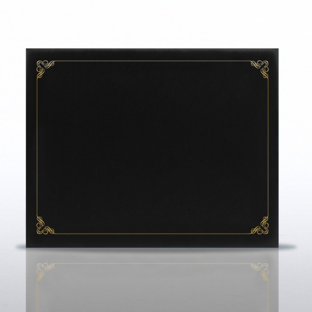 Ornament Gold Foil Border Certificate Cover – Baudville