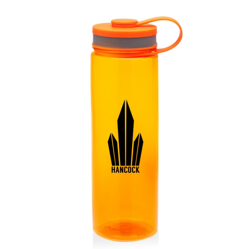 Add Your Logo: Tall Wide-Mouth Wellness Water Bottle - Baudville