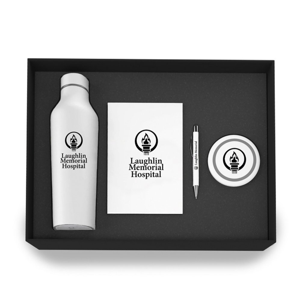 Add Your Logo: Luxe Essentials Gift Set – Baudville
