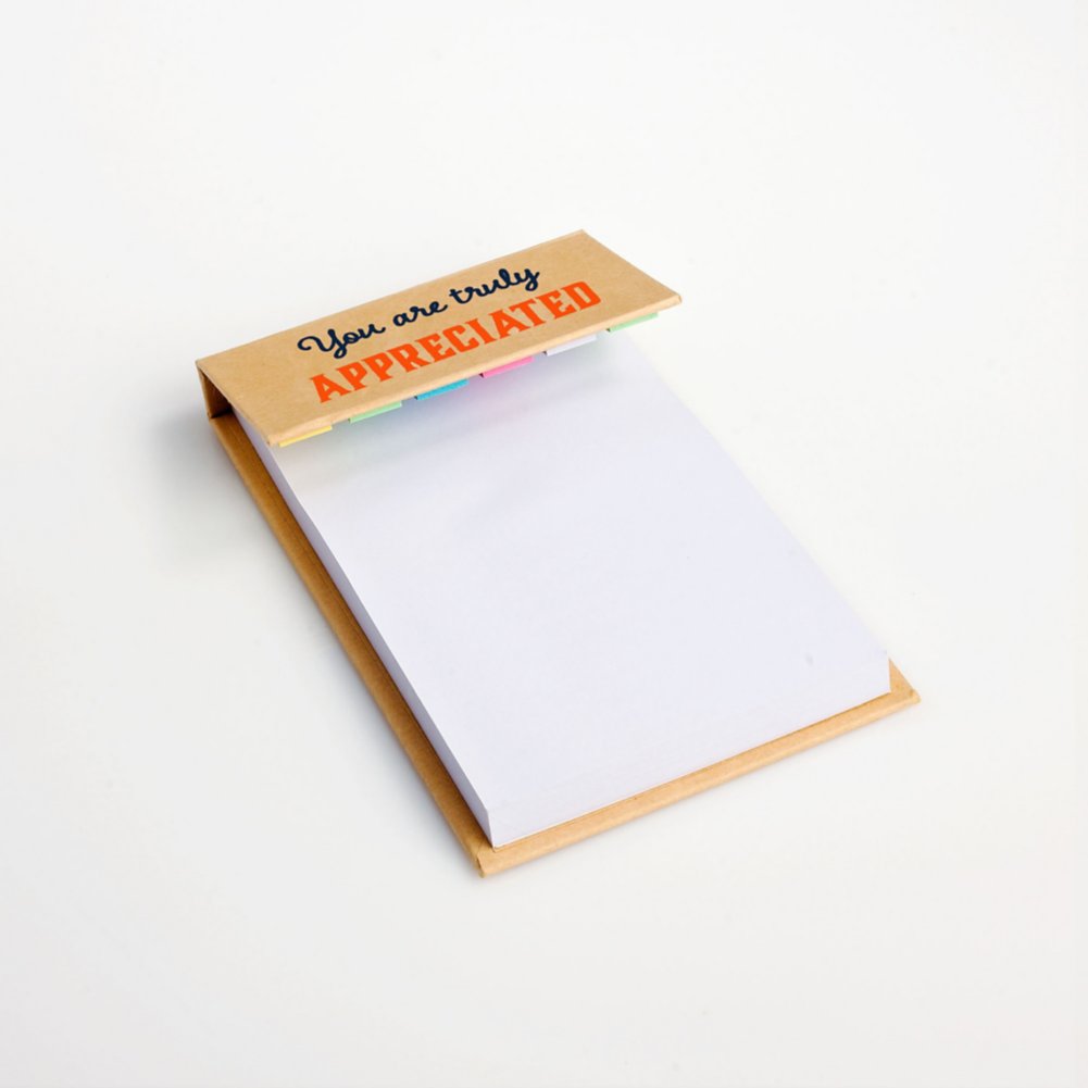 Value Sticky Notepad - You Are Truly Appreciated – Baudville