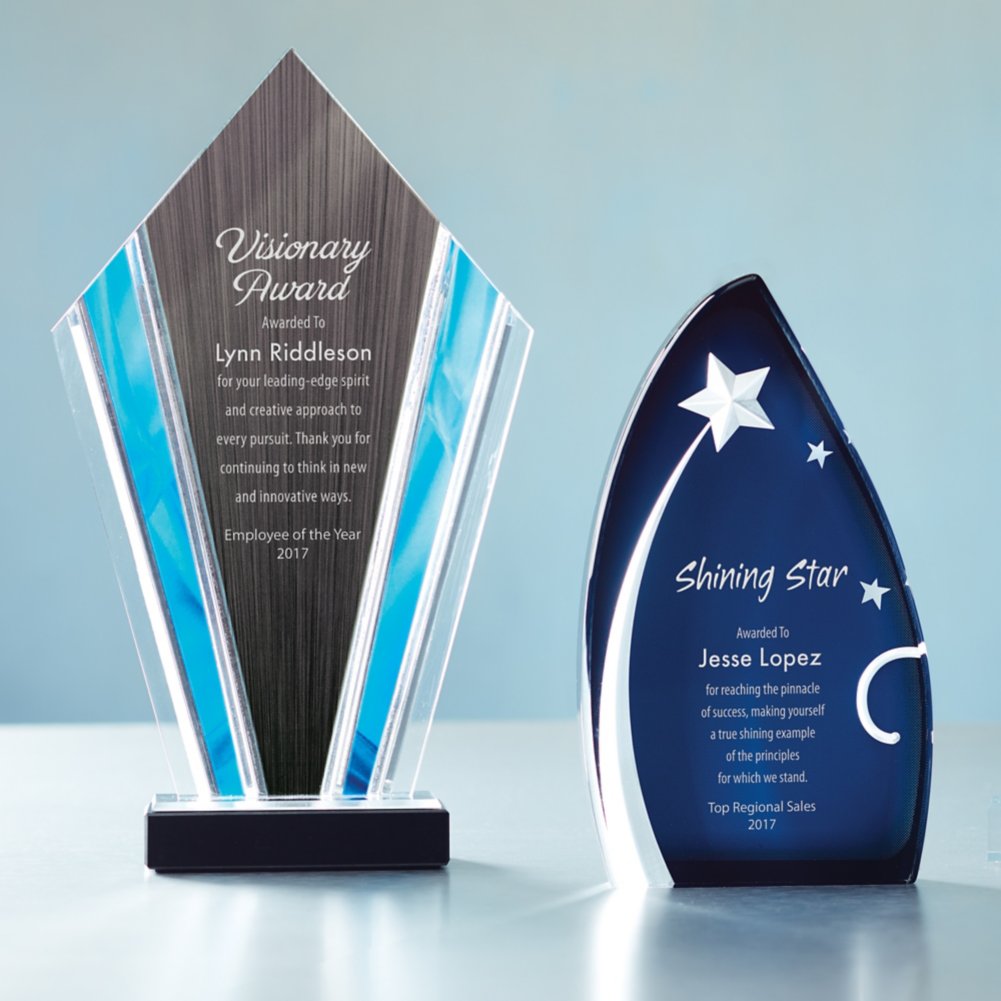 Galaxy Award Trophy - Midnight Star – Baudville