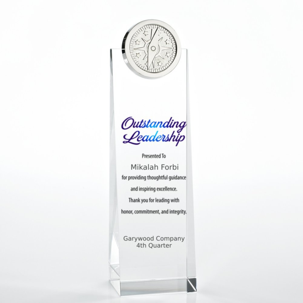 Limitless Collection: Crystalline Tower Trophies - Compass – Baudville
