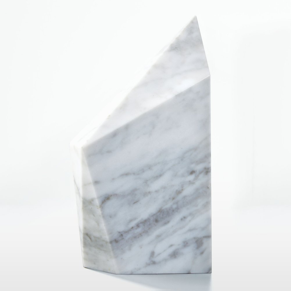 Executive Stone Marble Spire Trophy - White – Baudville
