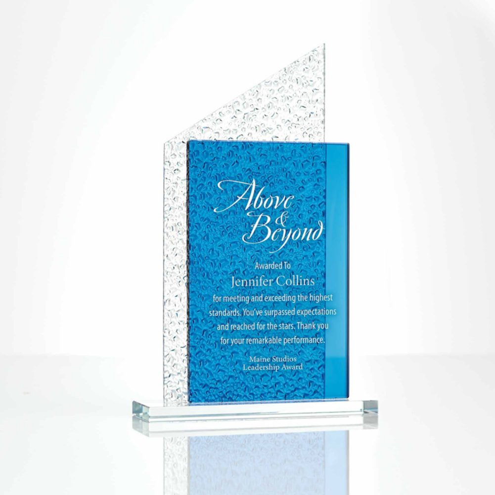 Textured Glass Award Rectangle – Baudville