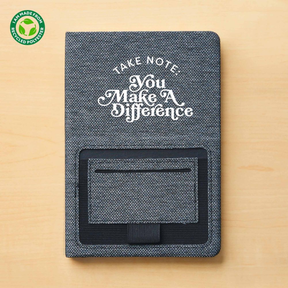 Sustainably Smart Recycled Notebook - Make a Difference – Baudville