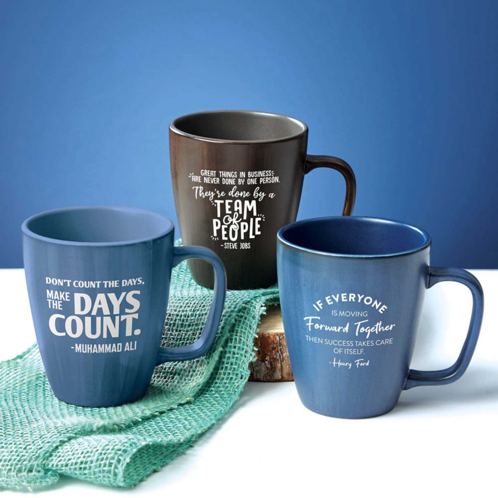 Inspired People Ceramic Mug- Steve Jobs – Baudville