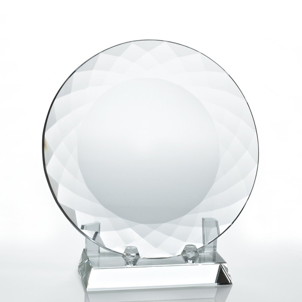 Beveled Crystal Plate – Baudville
