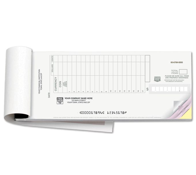 Booked Deposit Tickets - Classic Style - Custom Printed | Deluxe.com