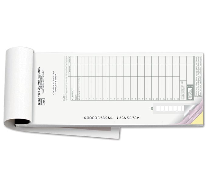 Booked Deposit Tickets - Maximum Entry - Custom Printed | Deluxe.com