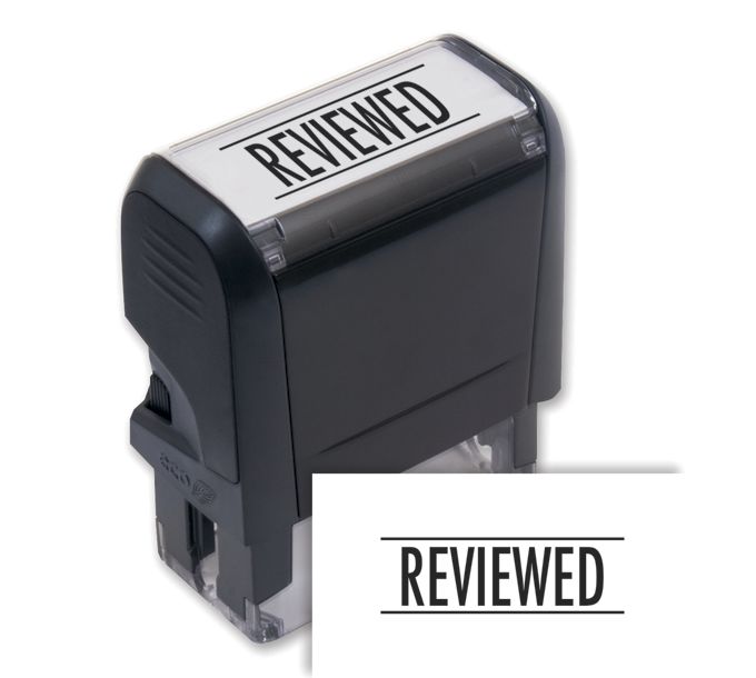 SI Reviewed Stamp, Self-Inking | 103063 | Deluxe | Deluxe.com