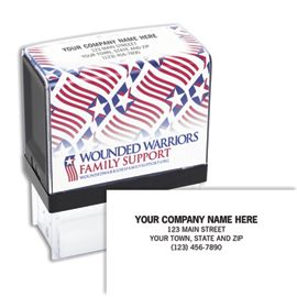 Black Custom Name and Address Stamps - Business Stamps | Deluxe.com
