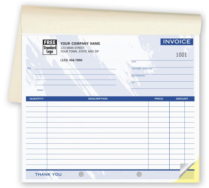 Invoices - Small Lined Booked | 108TB | Deluxe | Deluxe.com