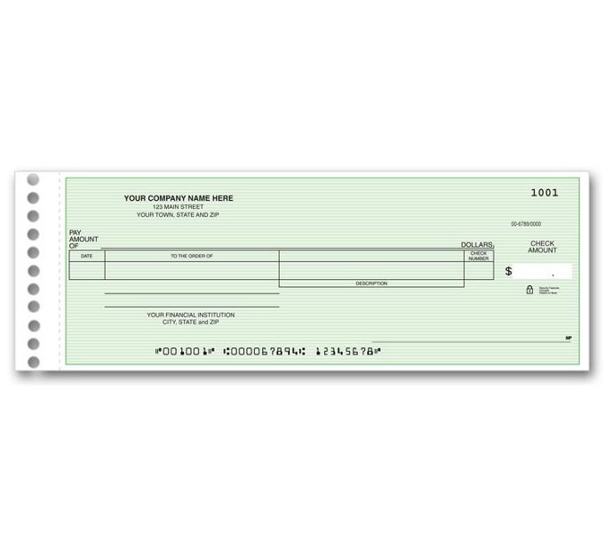 General Expense Check