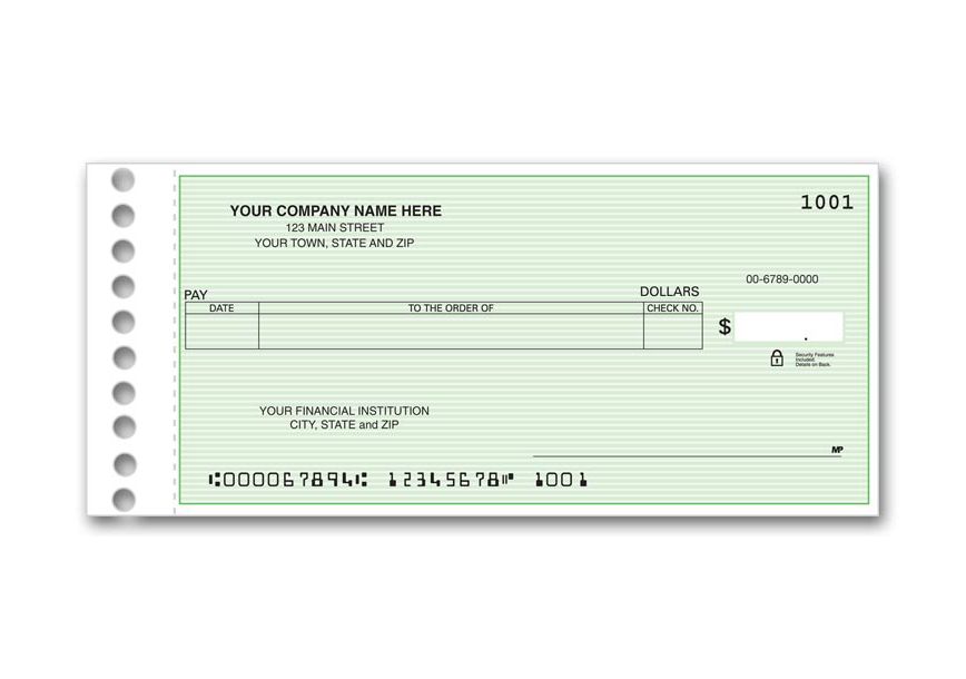 Personal Center Check - 116014N