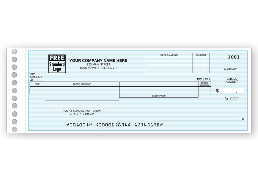 Expense/Payroll Check - 130011N