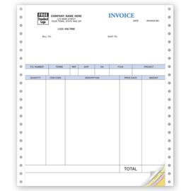 Continuous Feed Custom Business Invoices & Account Statements | Deluxe.com