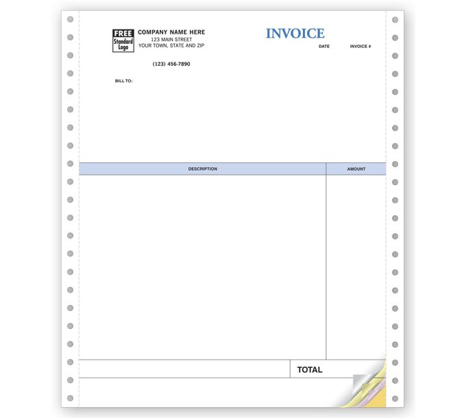 Business Invoices - Classic Continuous Professional Invoices - 13052 by ...
