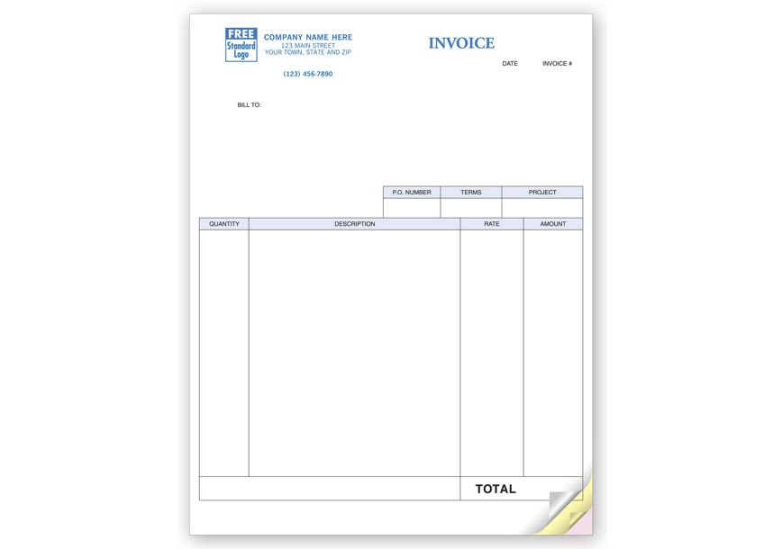 Business Invoices - Classic Laser Service Invoices - 13054 by Deluxe