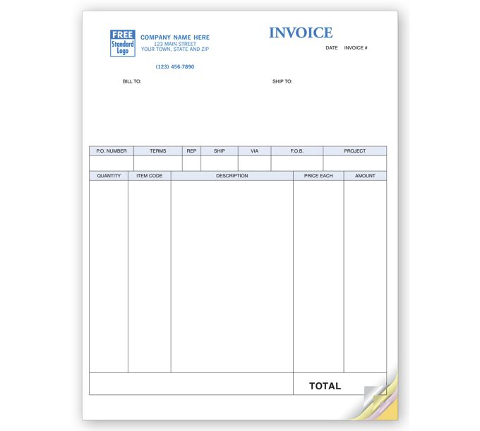 Business Invoices - Classic Laser Product Invoices - 13055 by Deluxe ...