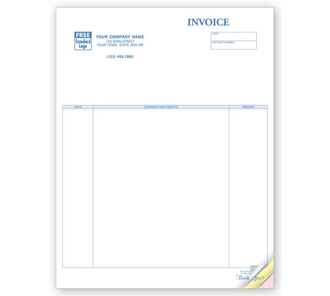 Business Invoices - Classic Laser Invoices - 13185 by Deluxe | Deluxe.com