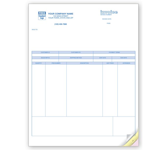Business Invoices - Classic Laser Product Invoices - 13343 by Deluxe ...
