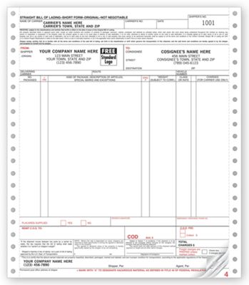 Bill Of Lading Form Mjb Bill Of Lading ≡ Fill Out Printable PDF