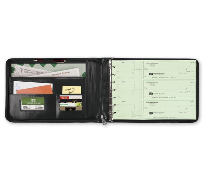 Order Check Binders and Business Check Accessories | Deluxe.com