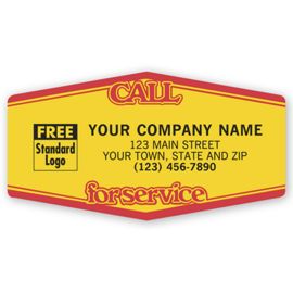 Service Reminder Stickers & Maintenance Labels - Order Now | Deluxe.com