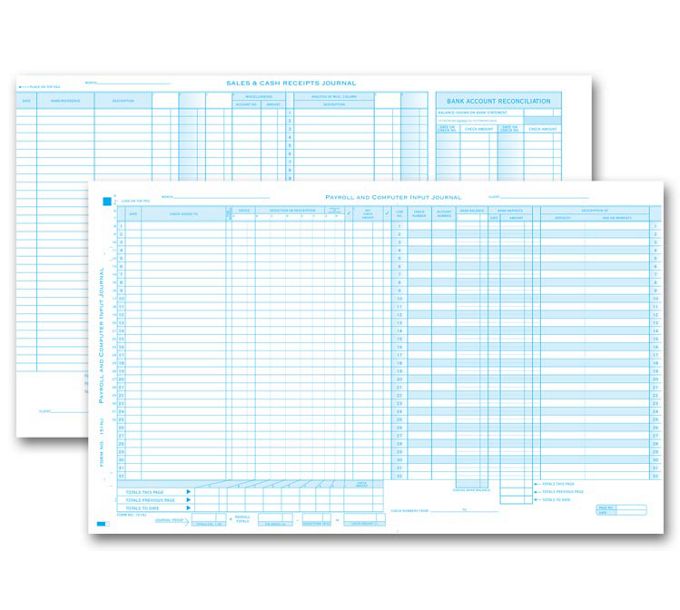 Combo Payroll & Disbursement Computer Input Journals\Deluxe | Deluxe.com