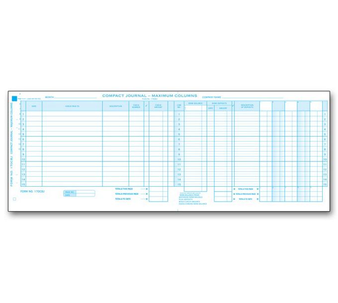 Order Compact Journals with 21 Columns from Deluxe | Deluxe.com