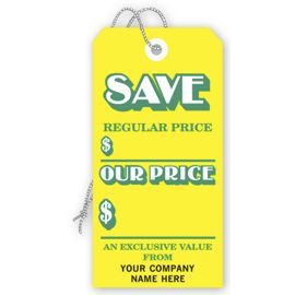 Retail Store Price Tags & Sale Tags | Supplies For Retailers