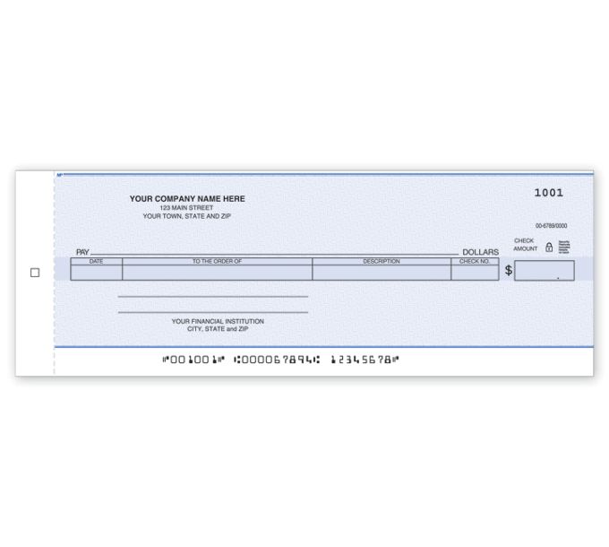 Order Cash Disbursement Center Checks with Carbon Strip|Deluxe | Deluxe.com