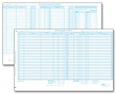 Order Computer Input Sales & Cash Receipts Journals|Deluxe