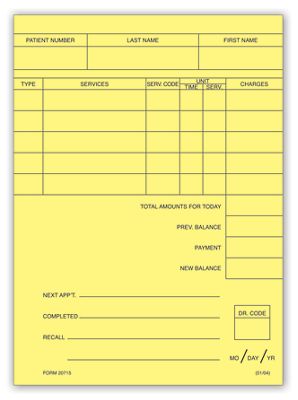 Service Information Slips | ShopDeluxe