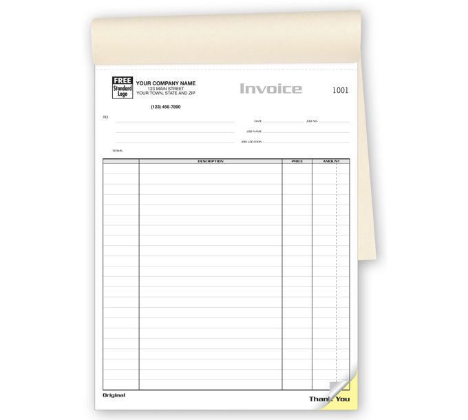 Job Invoices - Classic Large Booked | 209B | Deluxe | Deluxe.com