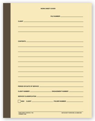 Binders - Work Sheet Binders - 21179 by Deluxe