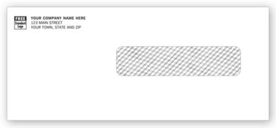 Business Envelopes - Custom Printed HCFA Imprinted Self Seal Envelope ...