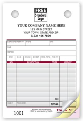 Business Forms - Small Image Register Forms - 2530 by Deluxe