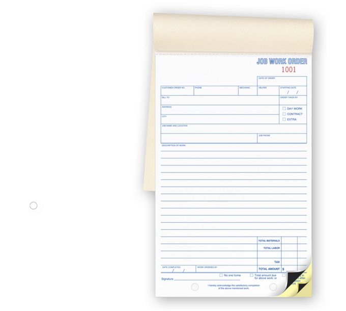 Booked Job Work Orders \ 259 \ Deluxe | Deluxe.com