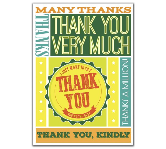 Thanks A Million Thank You Cards - Deluxe | Deluxe.com