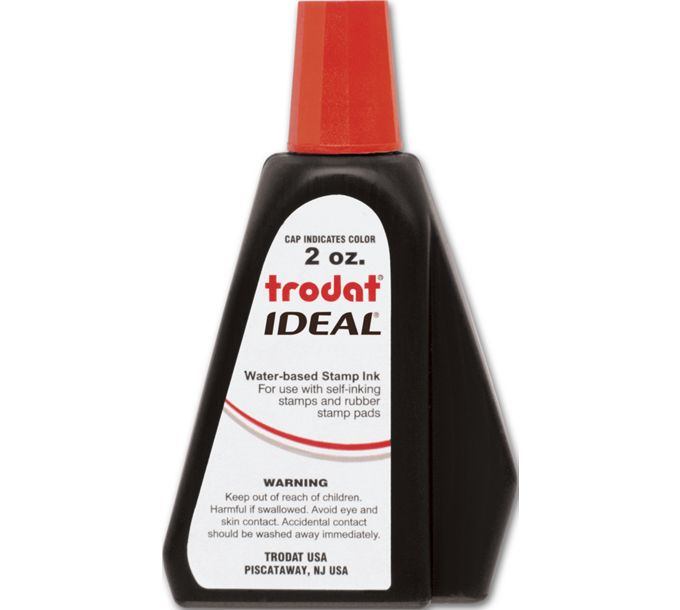 Stamp Ink Refills - Red Self Inking Refill - 307002 by Deluxe | Deluxe.com