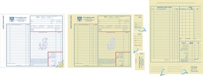 Business Forms - Classic Marine Service Orders - 319 by Deluxe