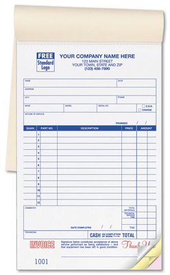 Work Orders - Repair Order Sheets and Work Order Form Templates - Deluxe