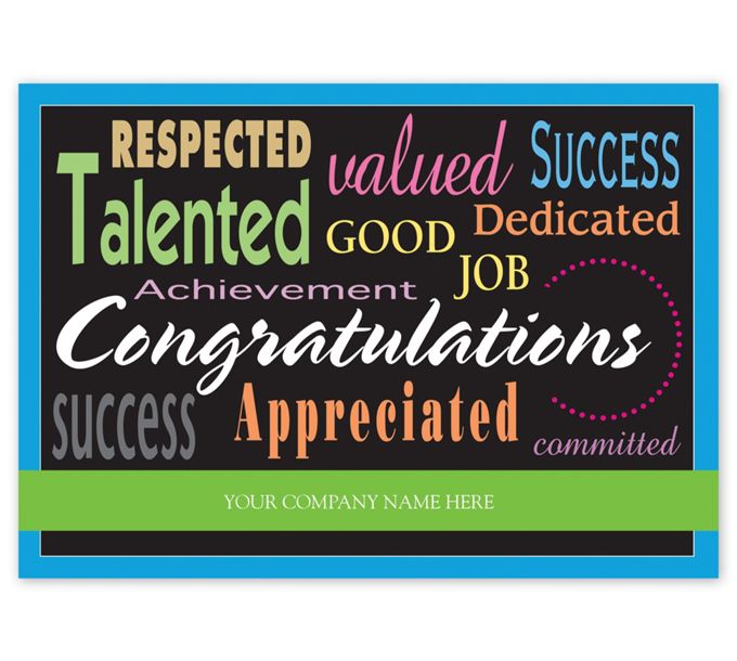 Congratulations Cards For Achievement