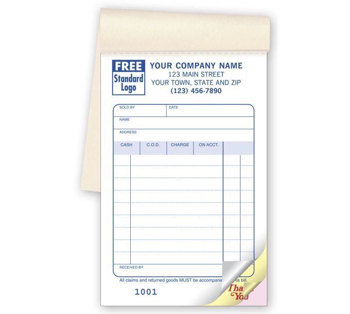 Multi-Purpose Sales Books, Classic Design, Pocket Size | Deluxe ...