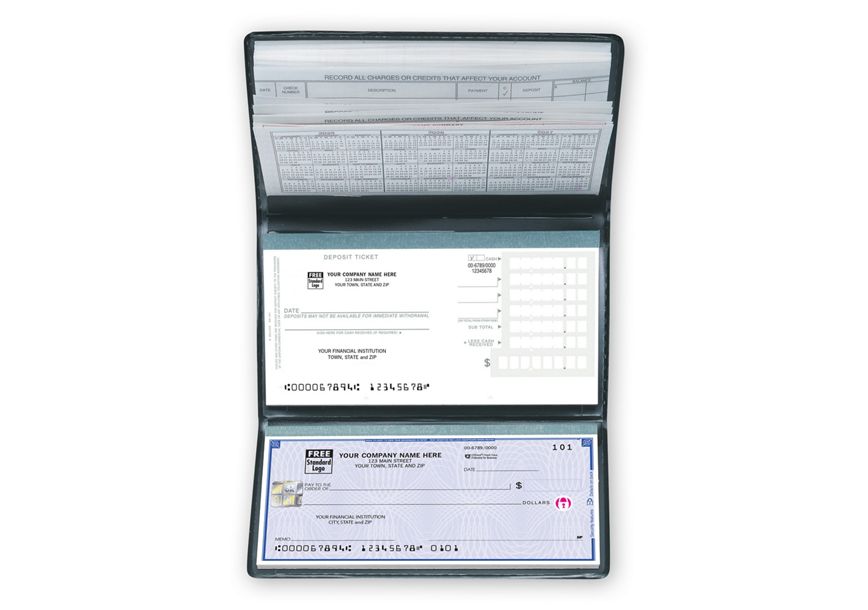 High Security 1-part Compact Checks, Register & Deposit Slips