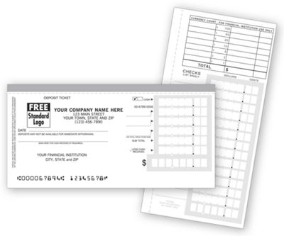 Deposit Slips - Personal Size Deposit Tickets - 51119N by Deluxe