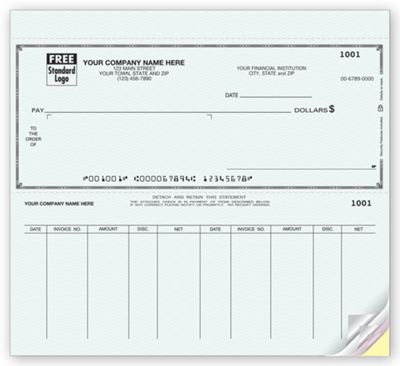 Business Checks - Voucher Window Check - 55203N by Deluxe
