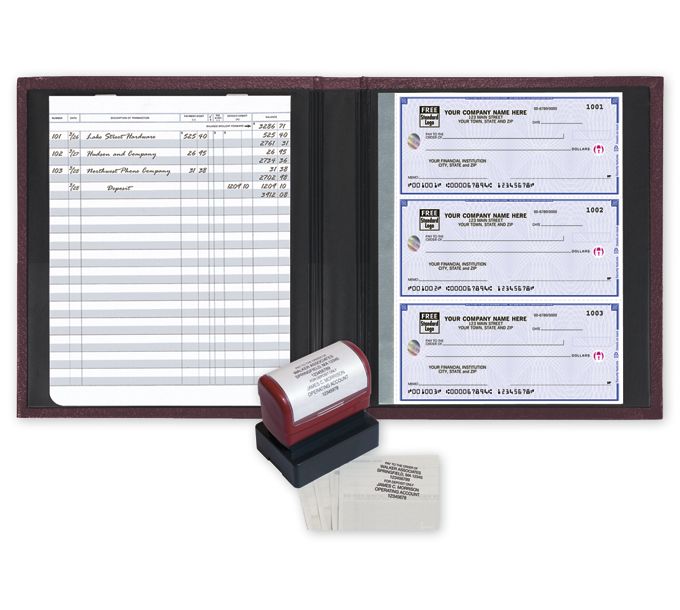 3-On-A-Page High Security Secretary Deskbook Pack \ Deluxe | Deluxe.com